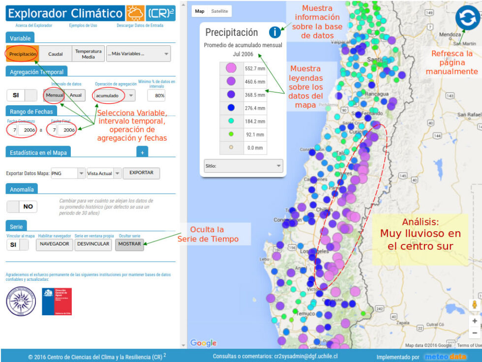 Climate explorer launched to gather information from the whole country ...